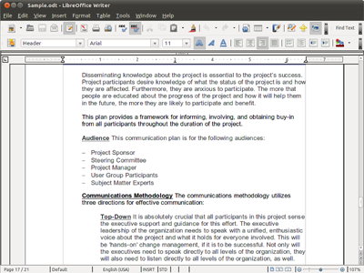 OpenOffice / LibreOffice — Knowledge7